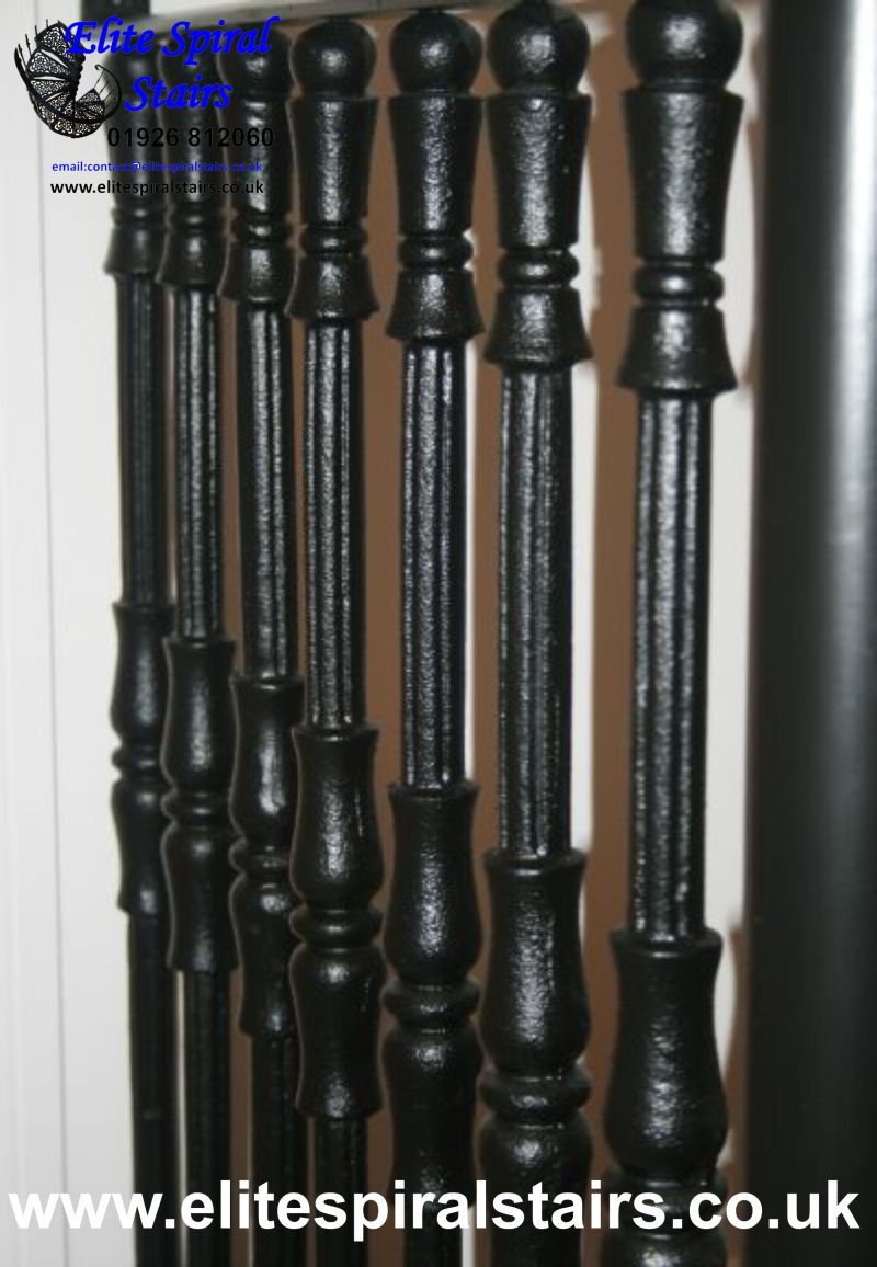 Elite Victorian reeded balusters - Elite Spiral Staircases